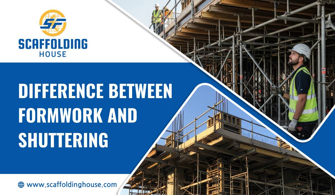 Difference between Formwork and Shuttering